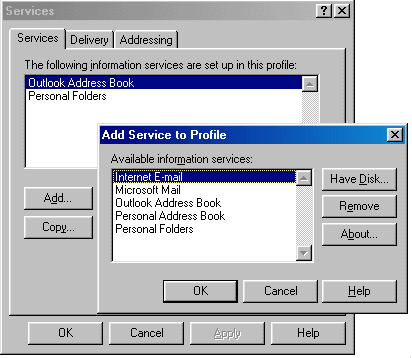 Setting up Outlook 97 - Knowledgebase - Signetique IT Pte Ltd
